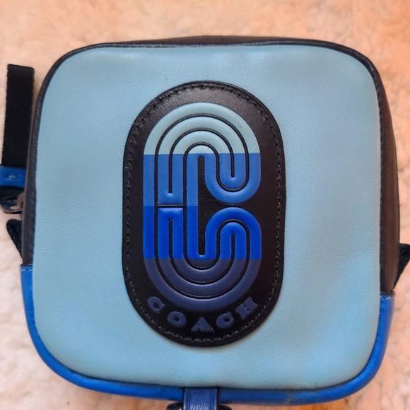 Coach | Bags | Coach Square Hybrid Colorblock Pouch Nwot | Poshmark